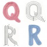 Crochet Alphabet Chart Diagram A to Z ⋆ Crochet Kingdom