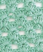 Crow's Feet Crochet Stitch ⋆ Crochet Kingdom