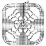 Crochet Square X Shape ⋆ Crochet Kingdom