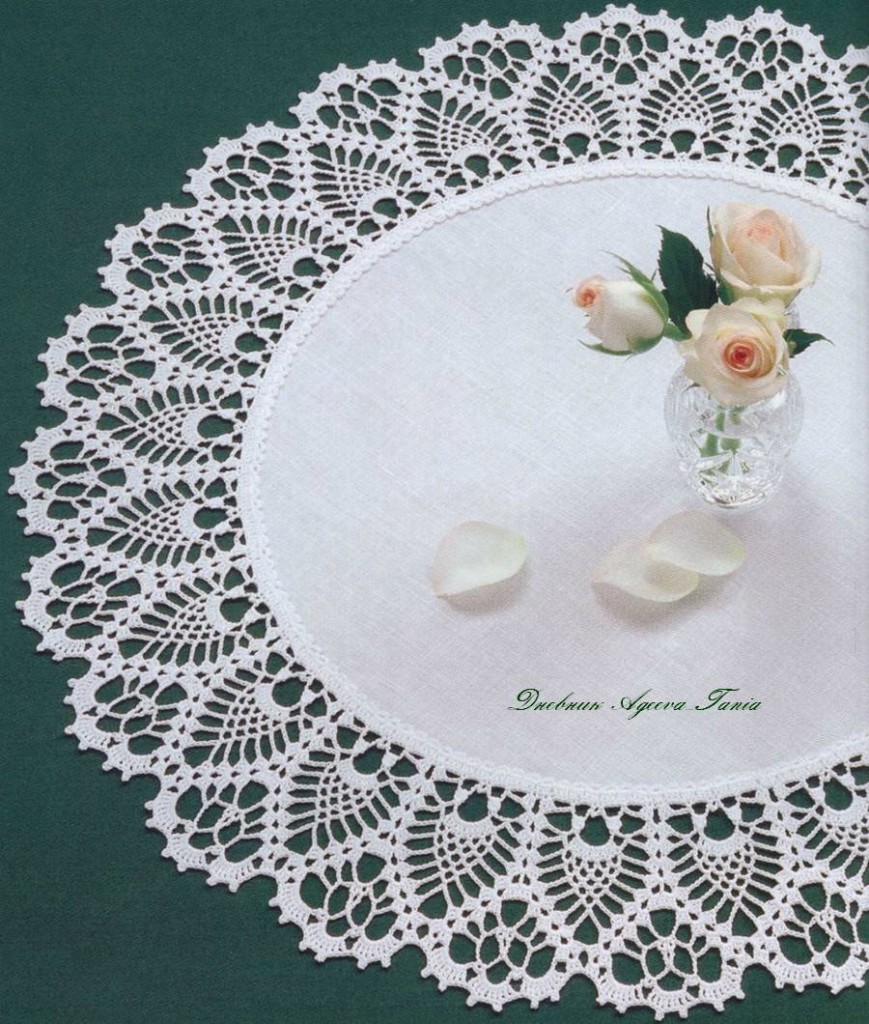 Free Crochet Doily Border Patterns ⋆ Crochet Kingdom