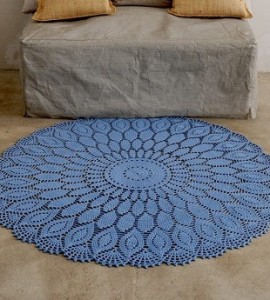 Big crochet doily rug pattern ⋆ Crochet Kingdom