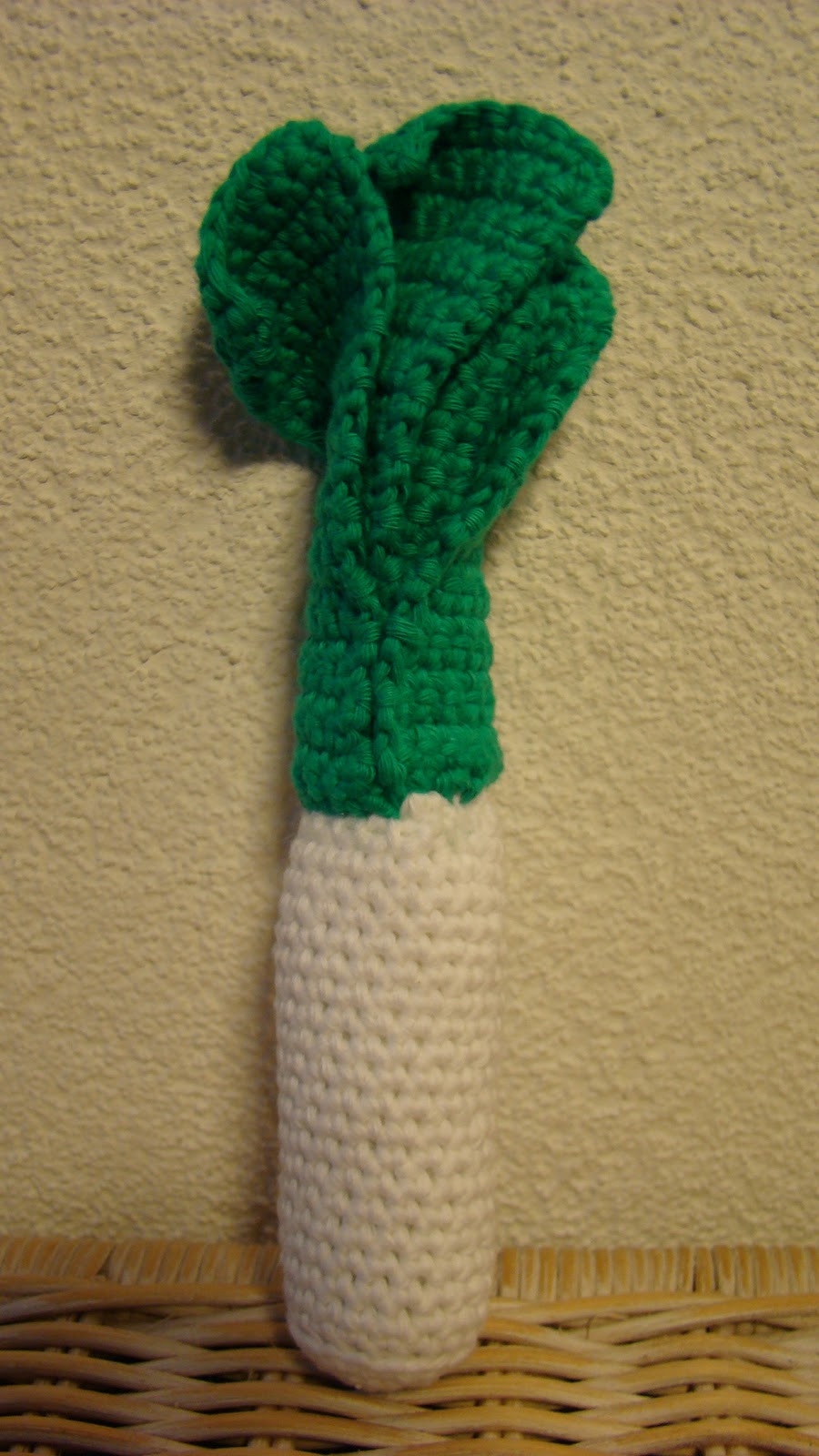 Amigurumi Leek Free Crochet Pattern ⋆ Crochet Kingdom