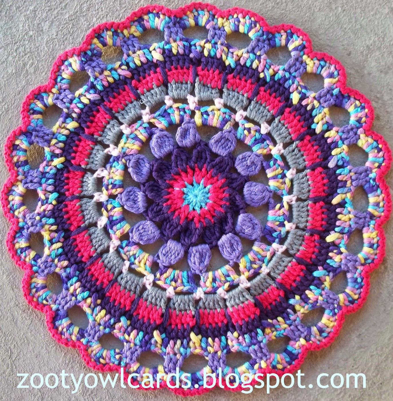 10+ Free Crochet Mandala Patterns ⋆ Crochet Kingdom