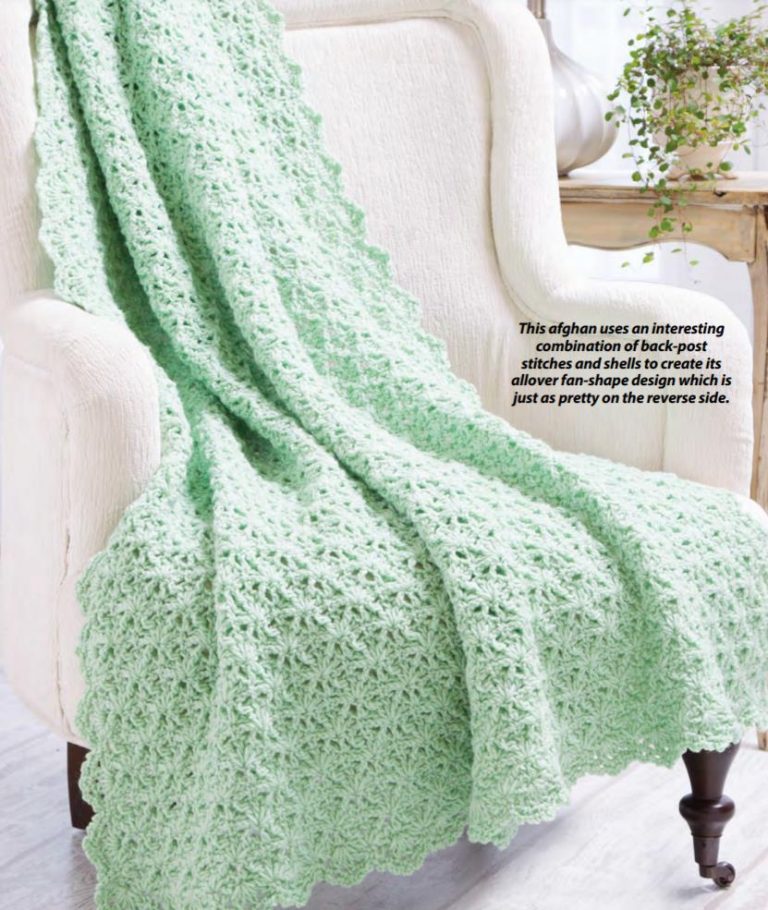 10+ Free Textured Crochet Blanket Patterns ⋆ Crochet Kingdom
