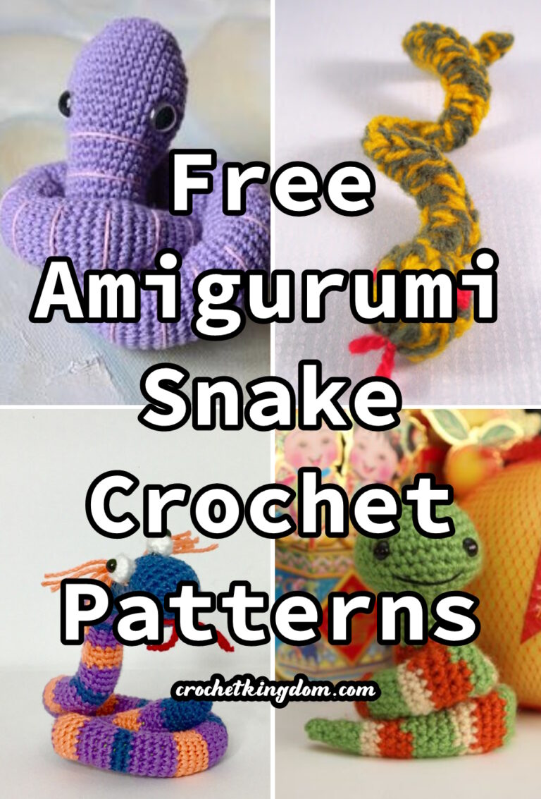 Free Snake Crochet Patterns ⋆ Amigurumi Snakes