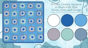 Granny Square Blanket Color Ideas ⋆ Crochet Kingdom