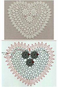 Free Crochet Heart Patterns with Diagrams ⋆ Crochet Kingdom