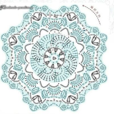 Free Crochet Octagon Diagram ⋆ Crochet Kingdom
