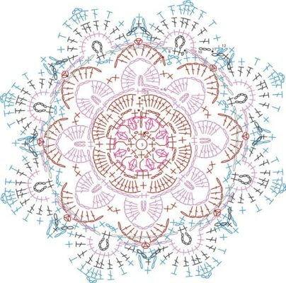 Free Crochet Octagon Diagram ⋆ Crochet Kingdom