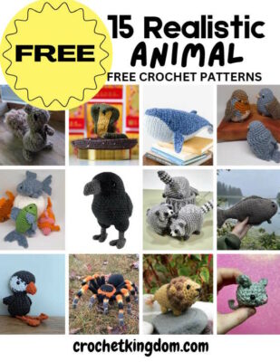 15 Free Realistic Animal Crochet Patterns - Crochet NOW!