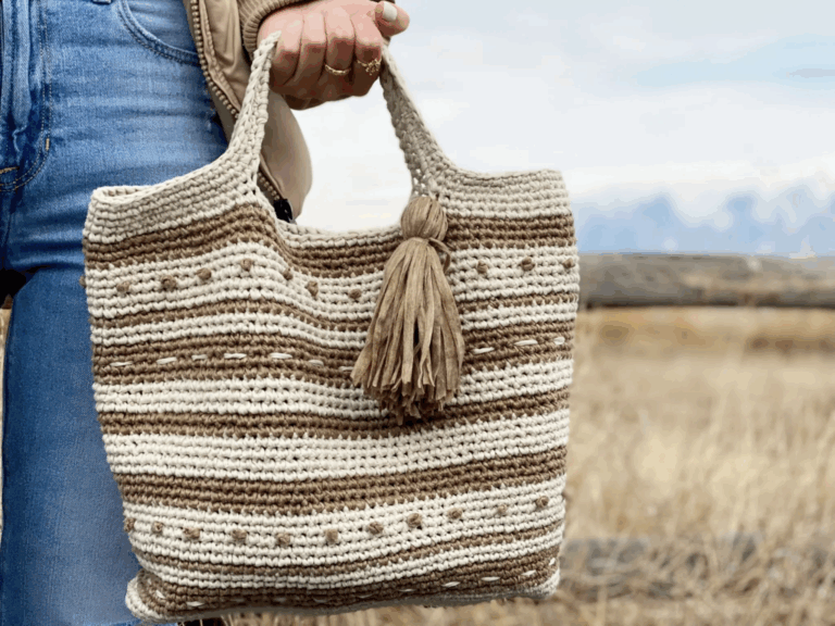 40+ Free Crochet Tote Bag Patterns You'll Absolutely Love ⋆ Crochet Kingdom
